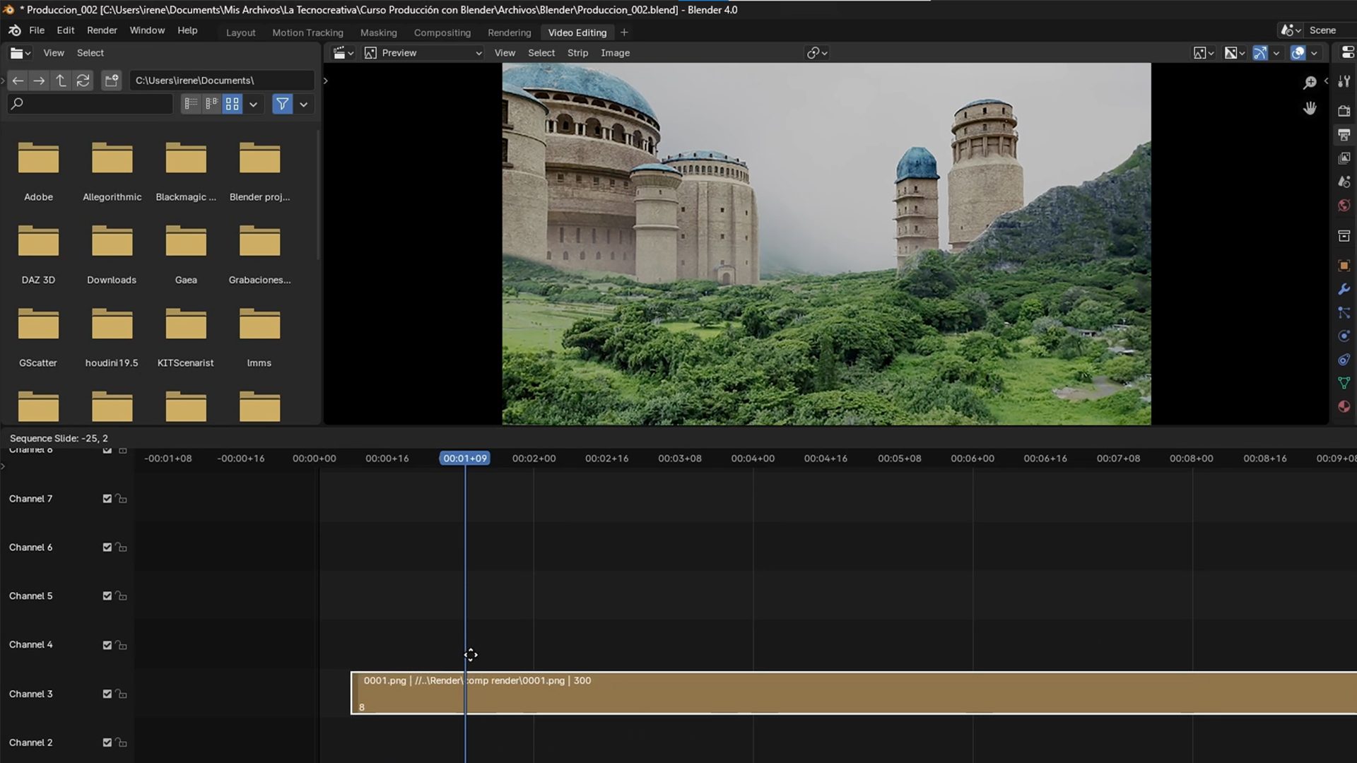 Producción con Blender - Animación, cámaras y post-producción | La ...